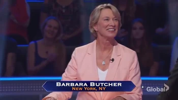 Barbara Butcher | Who Wants To Be A Millionaire Wiki | Fandom