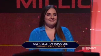 Gabrielle Raftopoulos | Who Wants To Be A Millionaire Wiki | Fandom