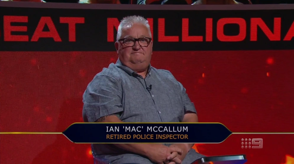 Ian 'Mac' McCallum | Who Wants To Be A Millionaire Wiki | Fandom