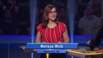Melissa Wick | Who Wants To Be A Millionaire Wiki | Fandom