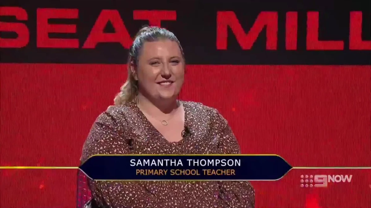 Samantha Thompson | Who Wants To Be A Millionaire Wiki | Fandom