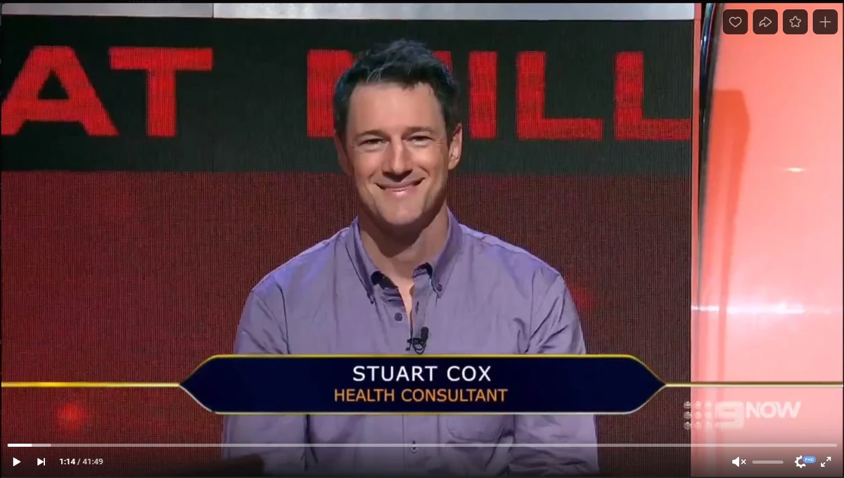 Stuart Cox | Who Wants To Be A Millionaire Wiki | Fandom