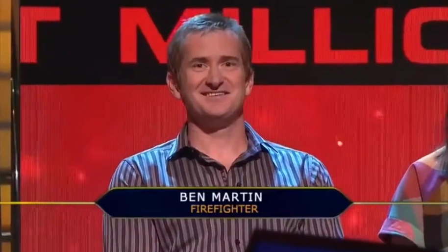 Ben Martin | Who Wants To Be A Millionaire Wiki | Fandom
