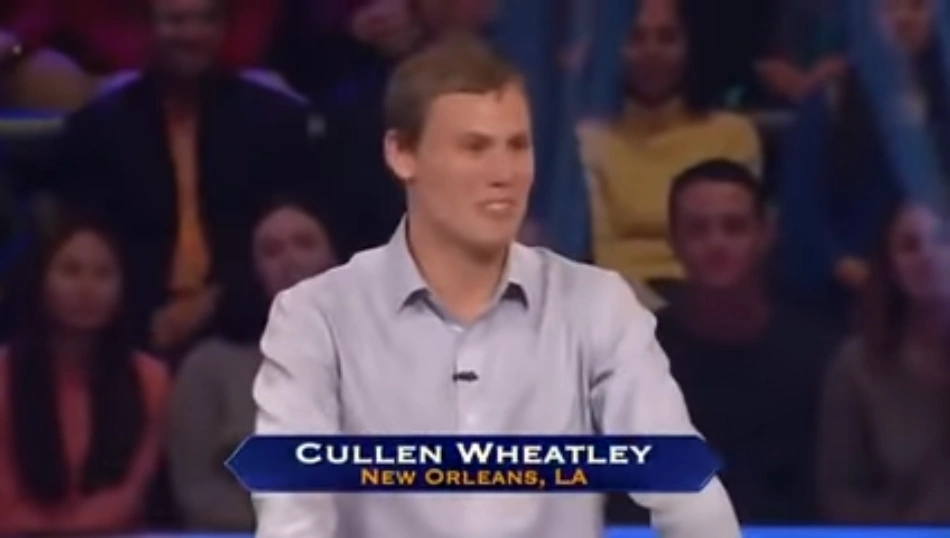 Cullen Wheatley | Who Wants To Be A Millionaire Wiki | Fandom