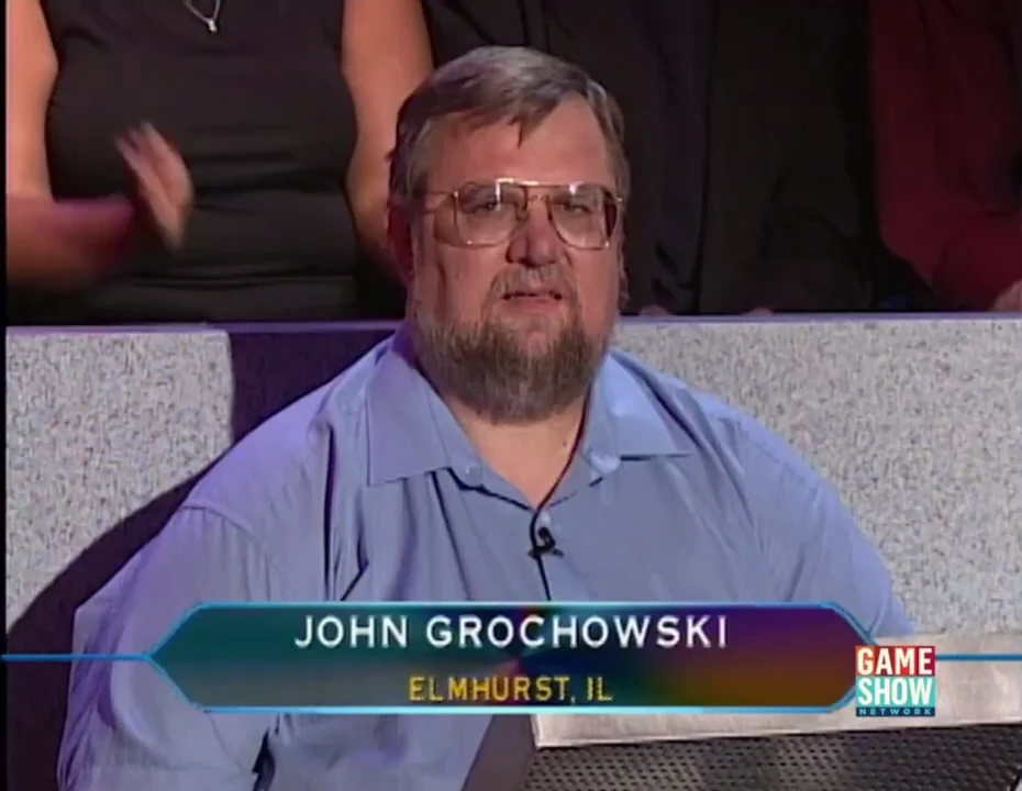 John Grochowski | Who Wants To Be A Millionaire Wiki | Fandom