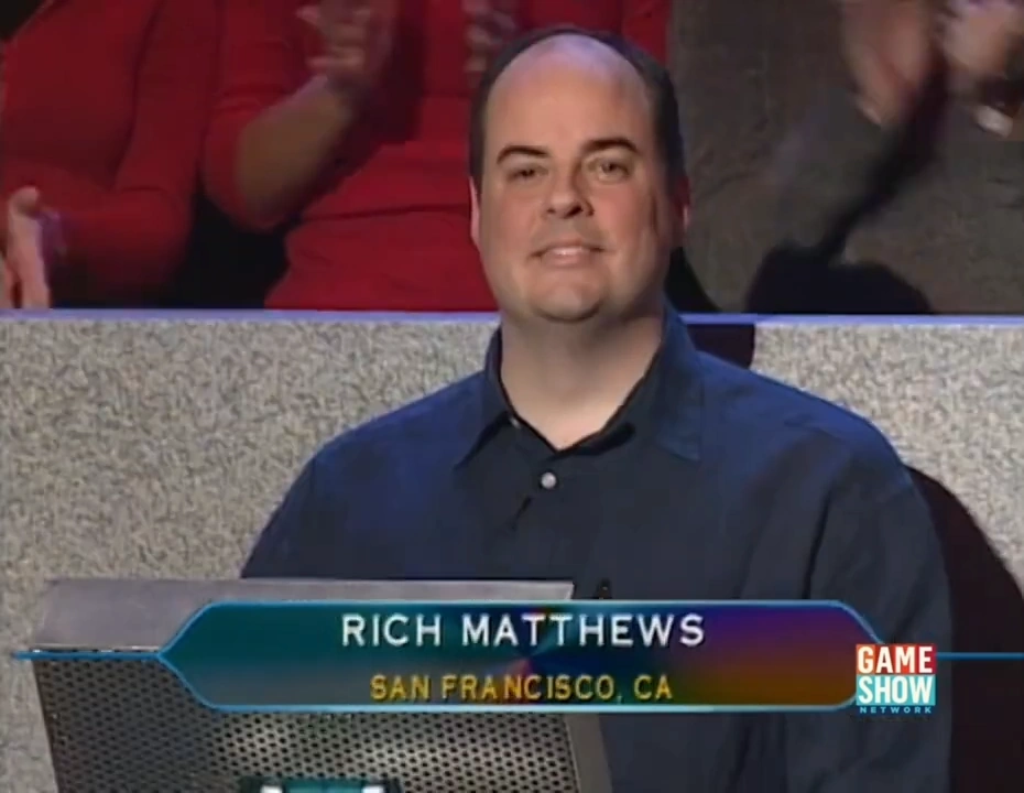 Rich Matthews | Who Wants To Be A Millionaire Wiki | Fandom