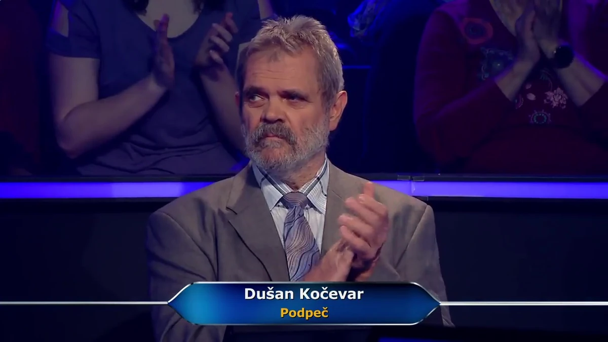 Dušan Kočevar | Who Wants To Be A Millionaire Wiki | Fandom