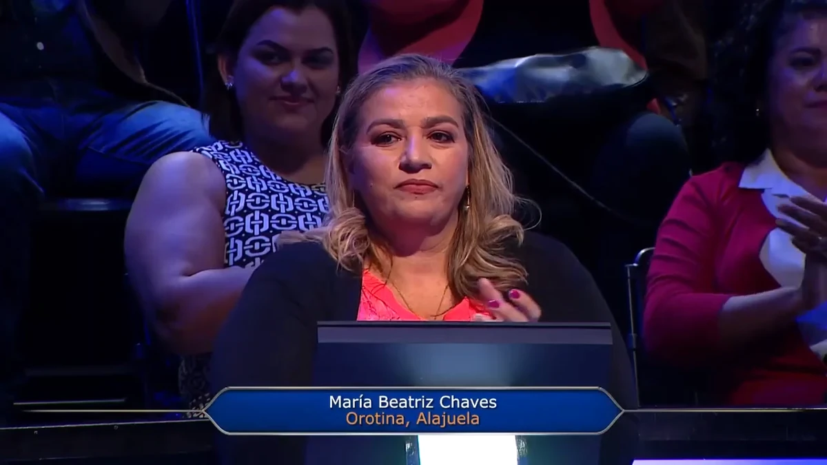 María Beatriz Chaves | Who Wants To Be A Millionaire Wiki | Fandom