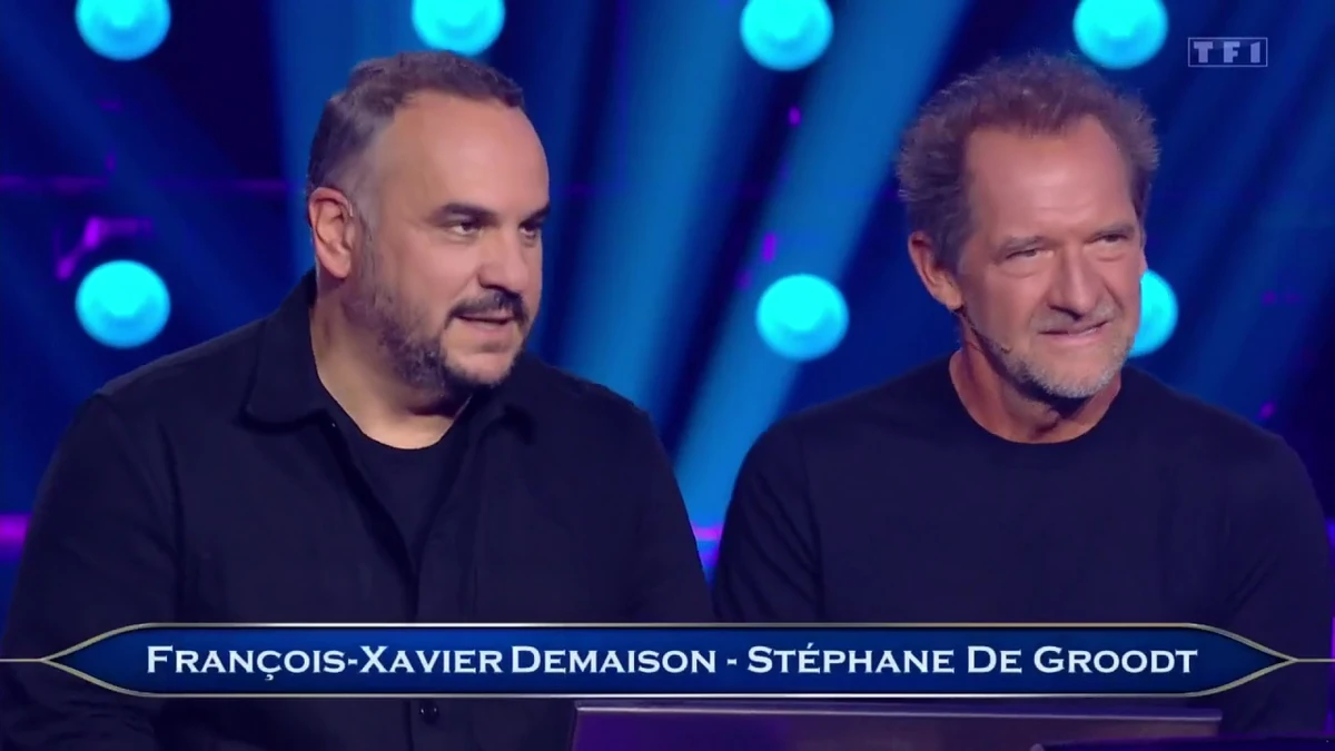 François-Xavier Demaison and Stéphane De Groot | Who Wants To Be A ...