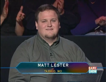 Matt Lester | Who Wants To Be A Millionaire Wiki | Fandom