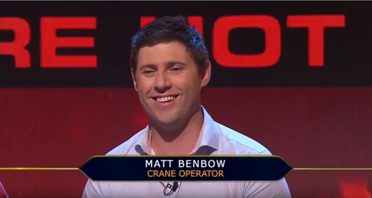 Matt Benbow Who Wants To Be A Millionaire Wiki Fandom