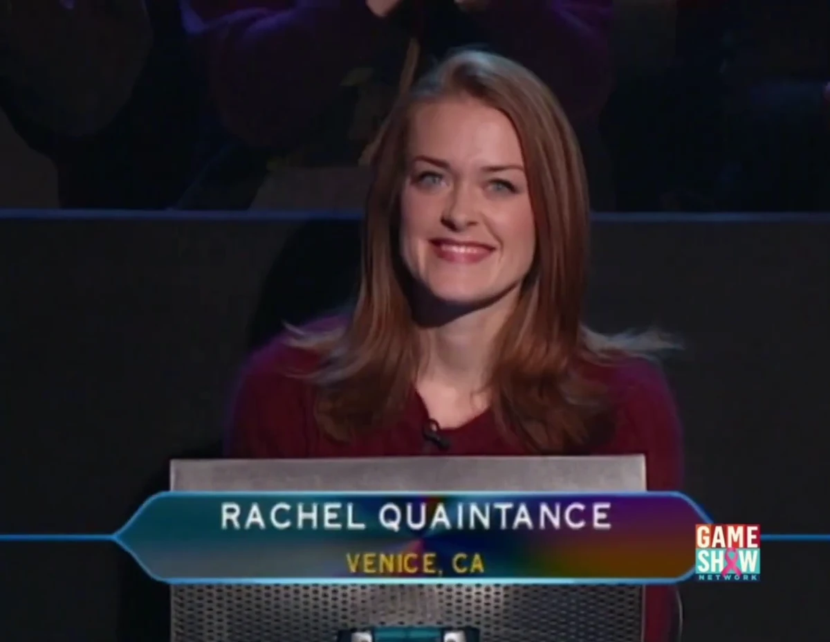 Rachel Quaintance | Who Wants To Be A Millionaire Wiki | Fandom