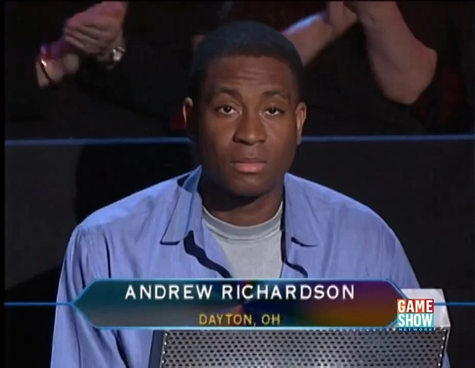 Andrew Richardson | Who Wants To Be A Millionaire Wiki | Fandom