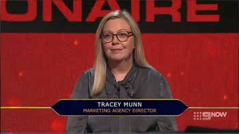 Tracey Munn | Who Wants To Be A Millionaire Wiki | Fandom