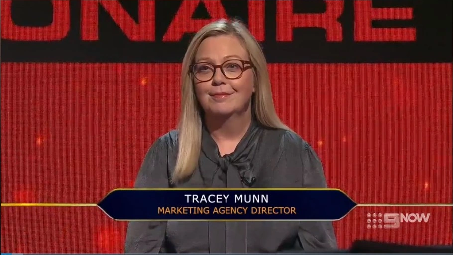 Tracey Munn | Who Wants To Be A Millionaire Wiki | Fandom
