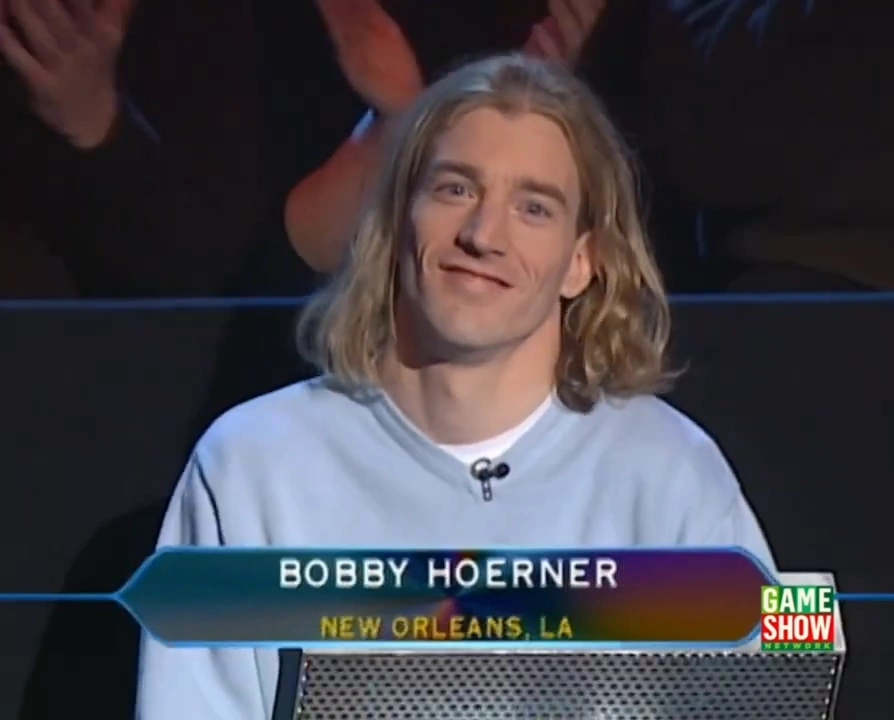 Bobby Hoerner | Who Wants To Be A Millionaire Wiki | Fandom