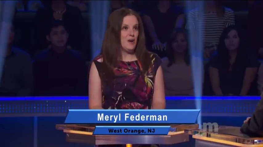 Meryl Federman | Who Wants To Be A Millionaire Wiki | Fandom