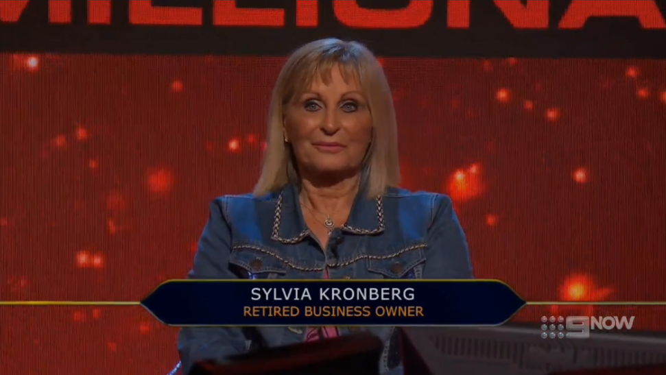Sylvia Kronberg Who Wants To Be A Millionaire Wiki Fandom