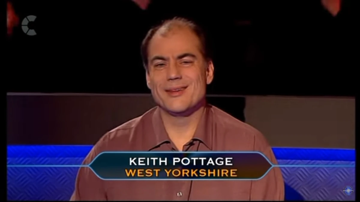 Keith Pottage | Who Wants To Be A Millionaire Wiki | Fandom