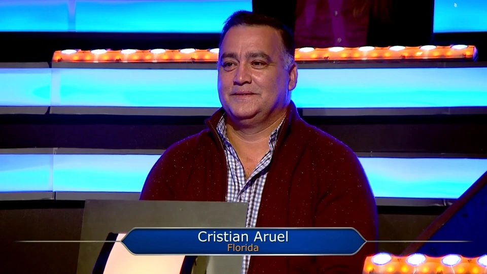 Cristian Aruel | Who Wants To Be A Millionaire Wiki | Fandom