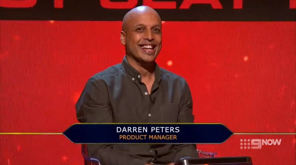 Darren Peters | Who Wants To Be A Millionaire Wiki | Fandom