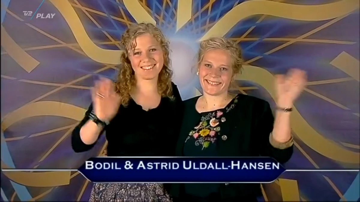 Bodil and Astrid Uldall-Hansen | Who Wants To Be A Millionaire Wiki ...