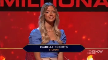 Isabelle Roberts | Who Wants To Be A Millionaire Wiki | Fandom