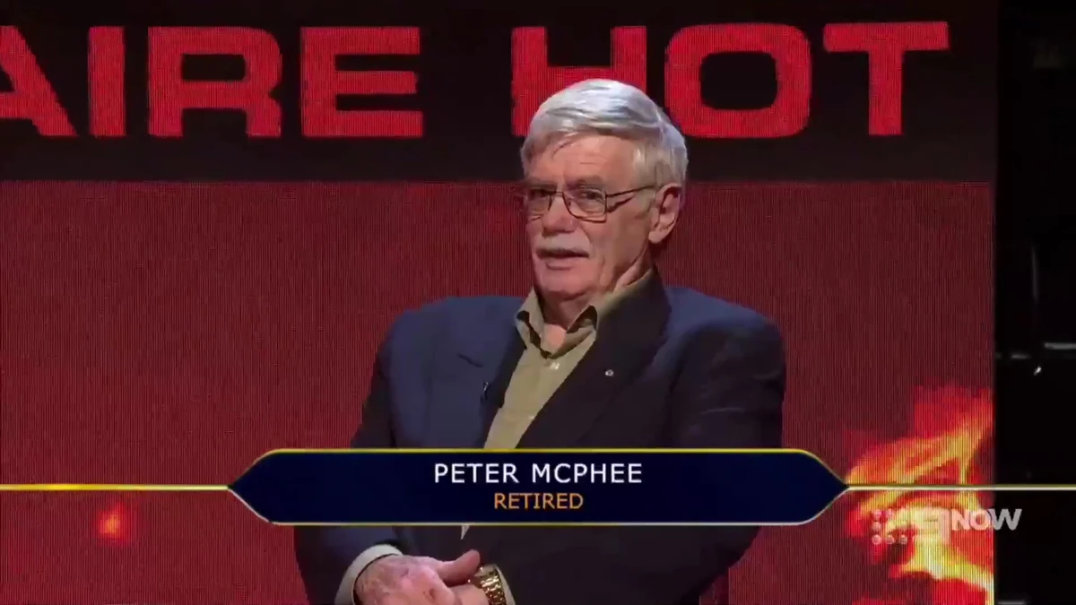 Peter McPhee | Who Wants To Be A Millionaire Wiki | Fandom