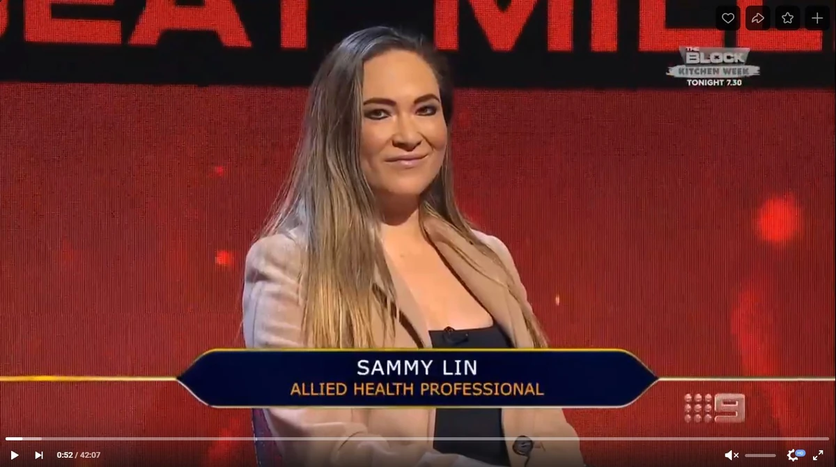 Sammy Lin | Who Wants To Be A Millionaire Wiki | Fandom