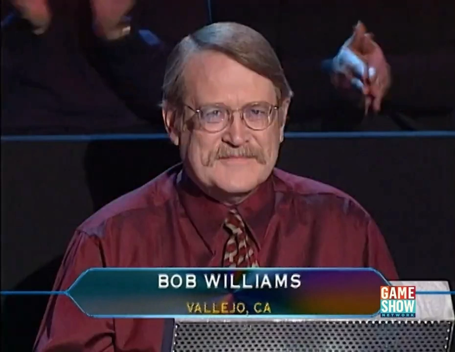 Bob Williams | Who Wants To Be A Millionaire Wiki | Fandom