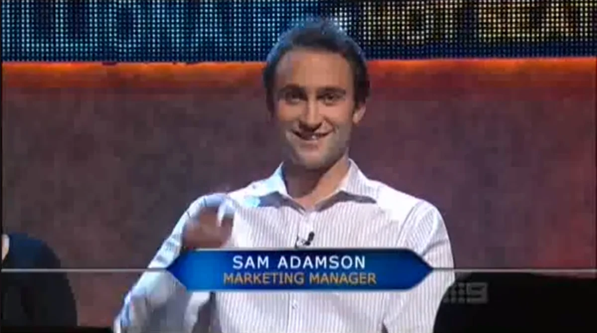 Sam Adamson | Who Wants To Be A Millionaire Wiki | Fandom