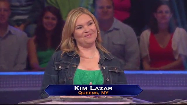 Kim Lazar | Who Wants To Be A Millionaire Wiki | Fandom