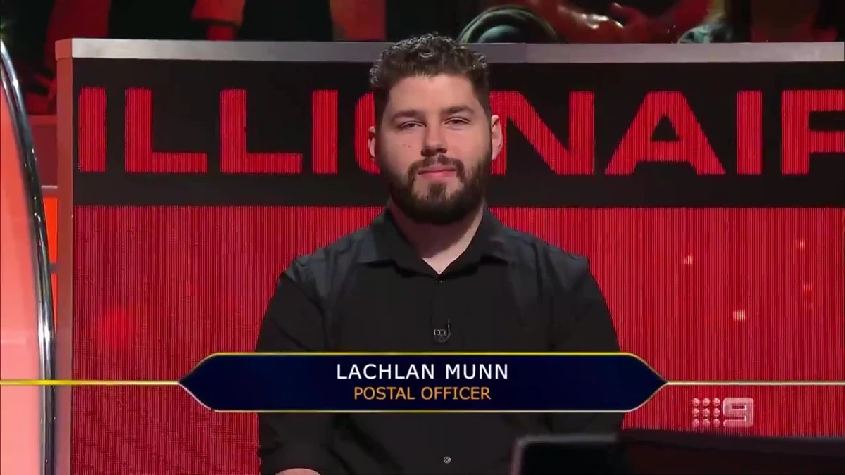 Lachlan Munn | Who Wants To Be A Millionaire Wiki | Fandom