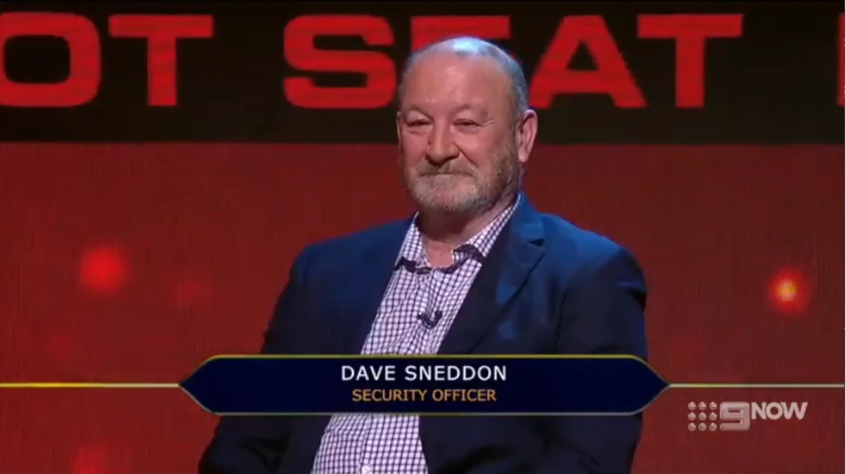 Dave Sneddon | Who Wants To Be A Millionaire Wiki | Fandom
