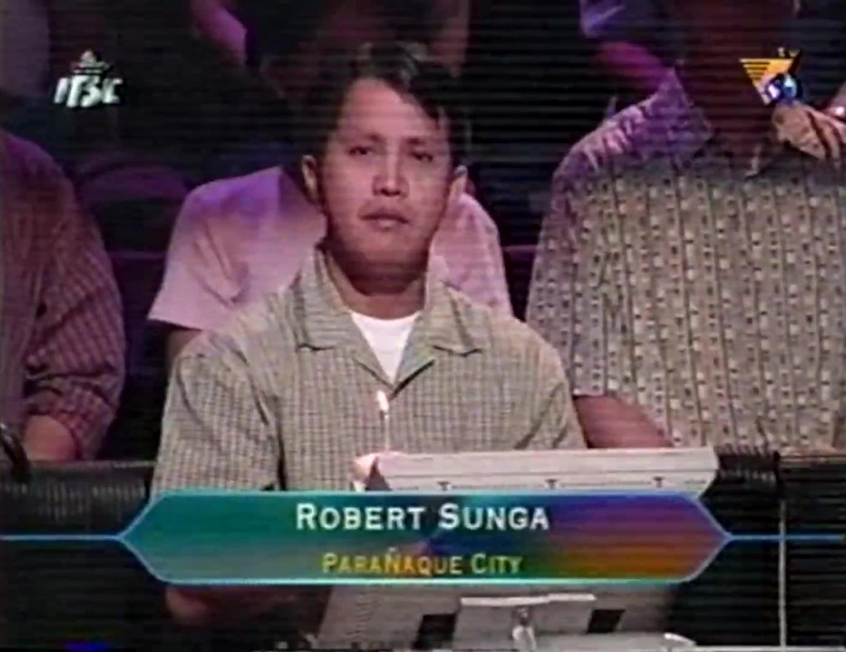 Robert Sunga | Who Wants To Be A Millionaire Wiki | Fandom