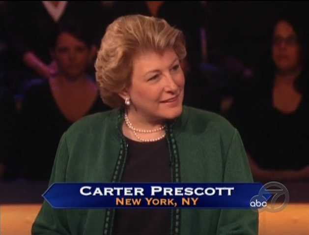 Carter Prescott Who Wants To Be A Millionaire Wiki Fandom