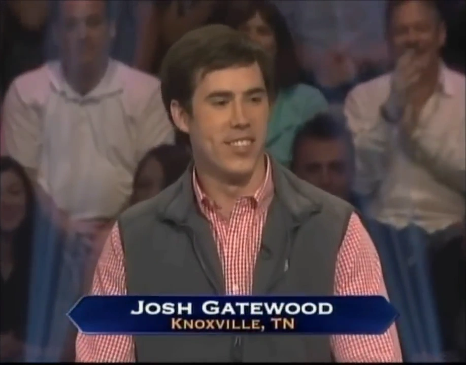 Josh Gatewood | Who Wants To Be A Millionaire Wiki | Fandom