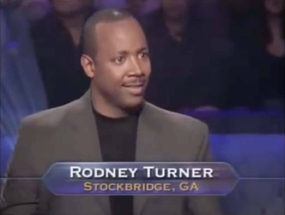 Rodney Turner | Who Wants To Be A Millionaire Wiki | Fandom