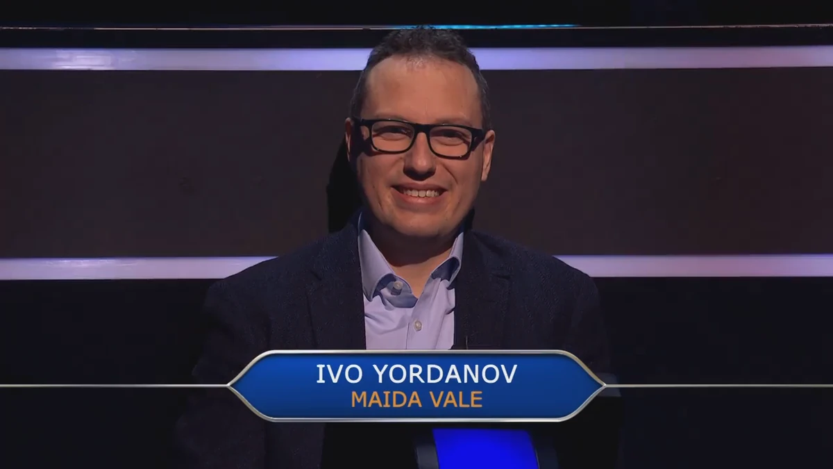 Ivo Yordanov | Who Wants To Be A Millionaire Wiki | Fandom