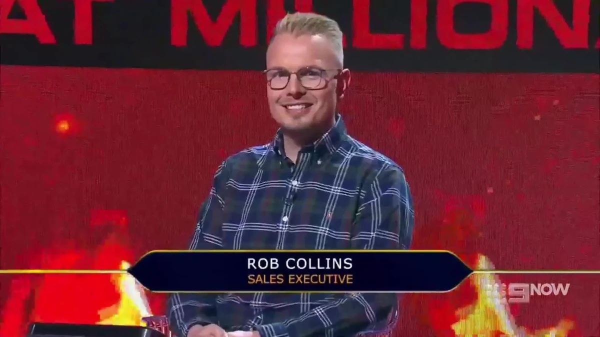 Rob Collins | Who Wants To Be A Millionaire Wiki | Fandom