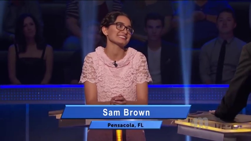 Sam Brown Who Wants To Be A Millionaire Wiki Fandom