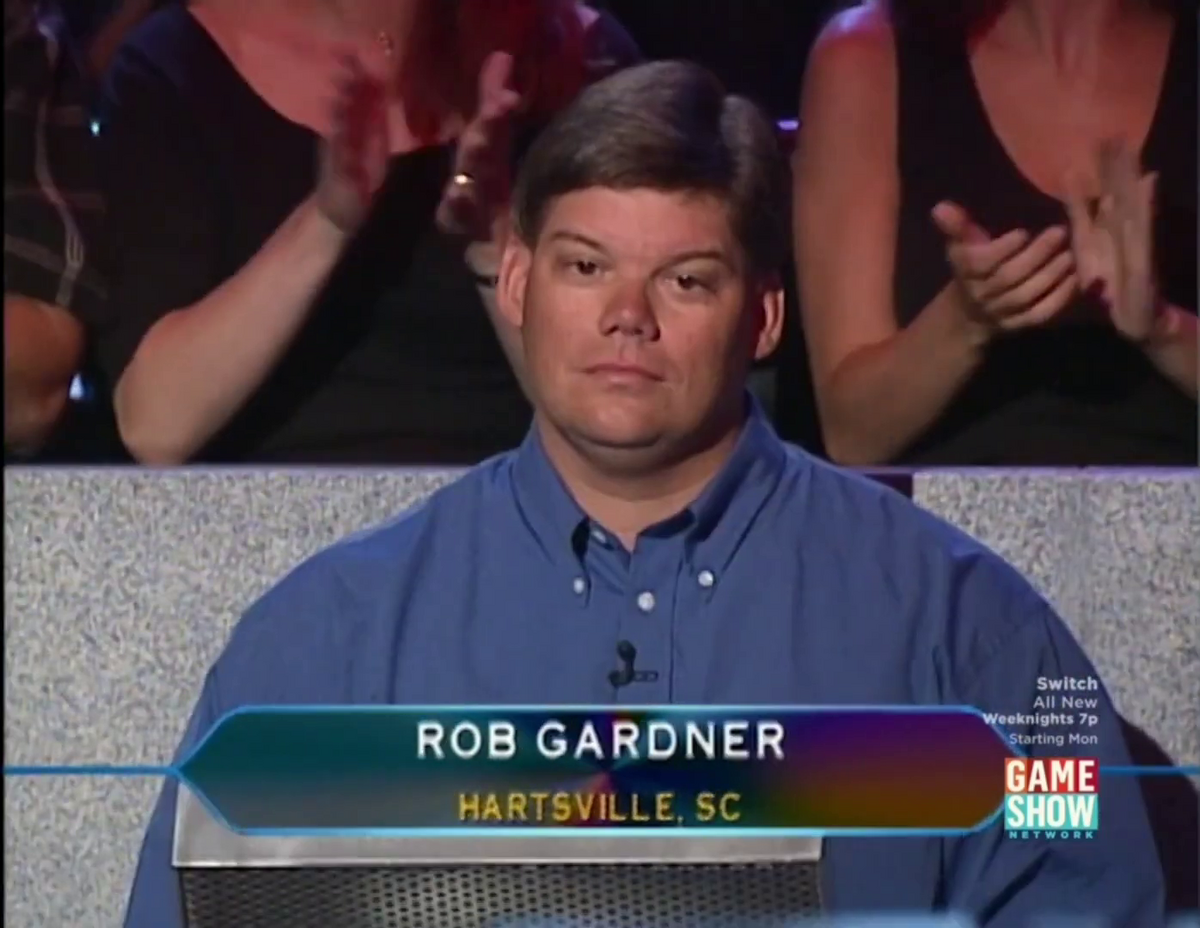 Rob Gardner Who Wants To Be A Millionaire Wiki Fandom