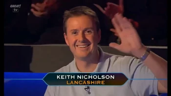 Keith Nicholson | Who Wants To Be A Millionaire Wiki | Fandom