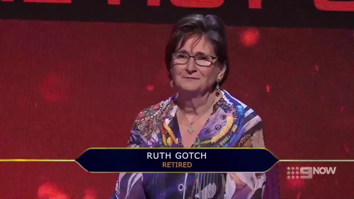 Ruth Gotch | Who Wants To Be A Millionaire Wiki | Fandom