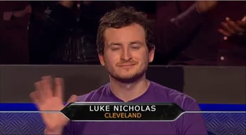 Luke Nicholas | Who Wants To Be A Millionaire Wiki | Fandom