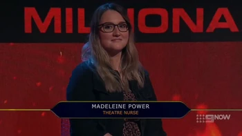 Madeleine Power | Who Wants To Be A Millionaire Wiki | Fandom