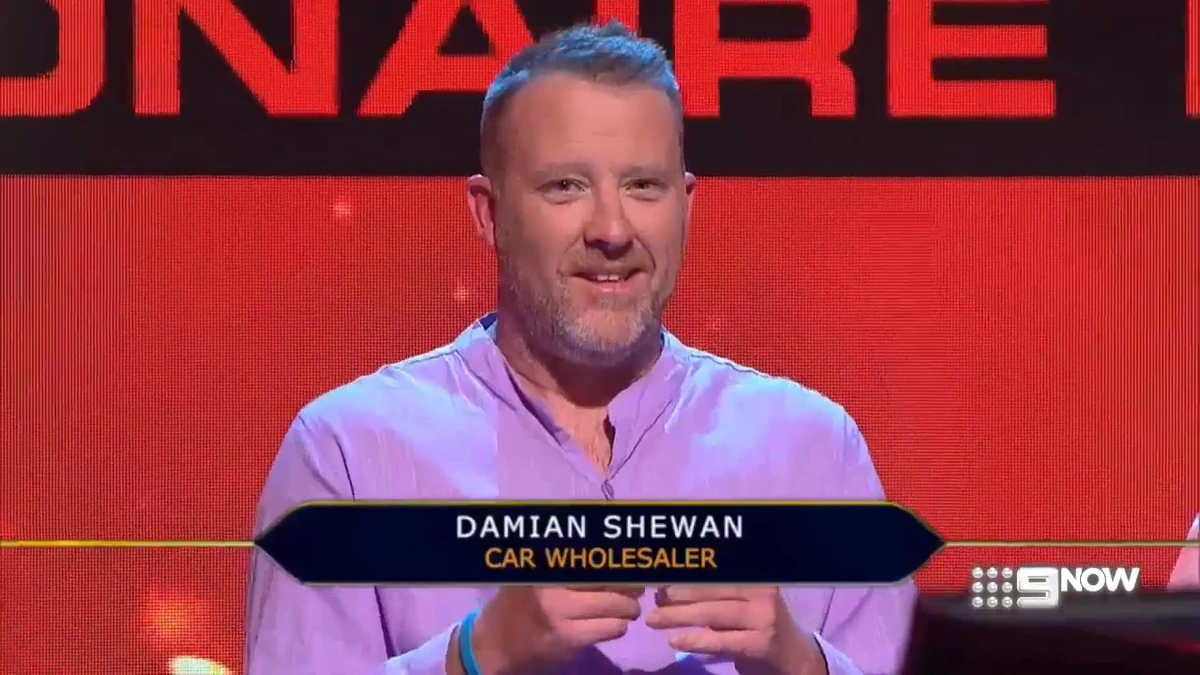 Damian Shewan | Who Wants To Be A Millionaire Wiki | Fandom