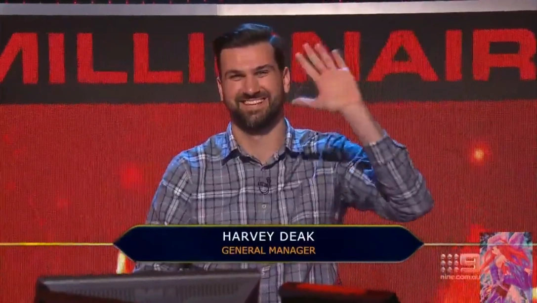 Harvey Deak | Who Wants To Be A Millionaire Wiki | Fandom