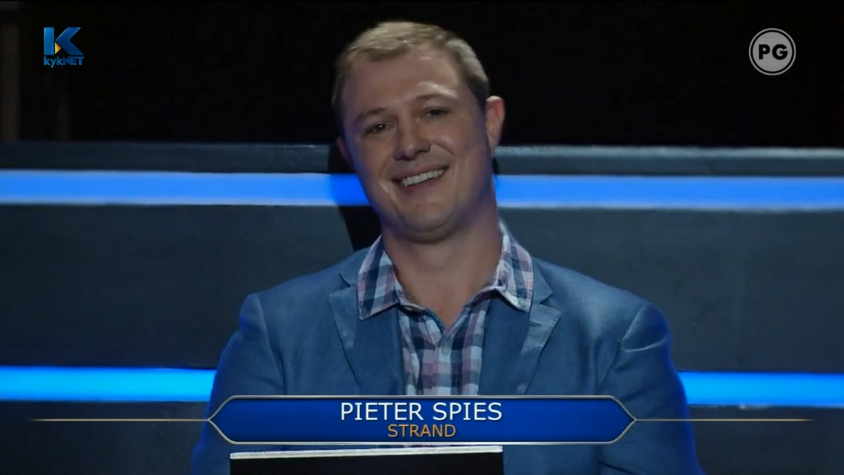 Pieter Spies | Who Wants To Be A Millionaire Wiki | Fandom Pieter Spies | Who Wants To Be A Millionaire Wiki | Fandom