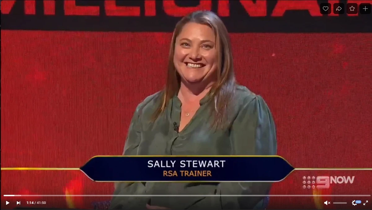 Sally Stewart | Who Wants To Be A Millionaire Wiki | Fandom